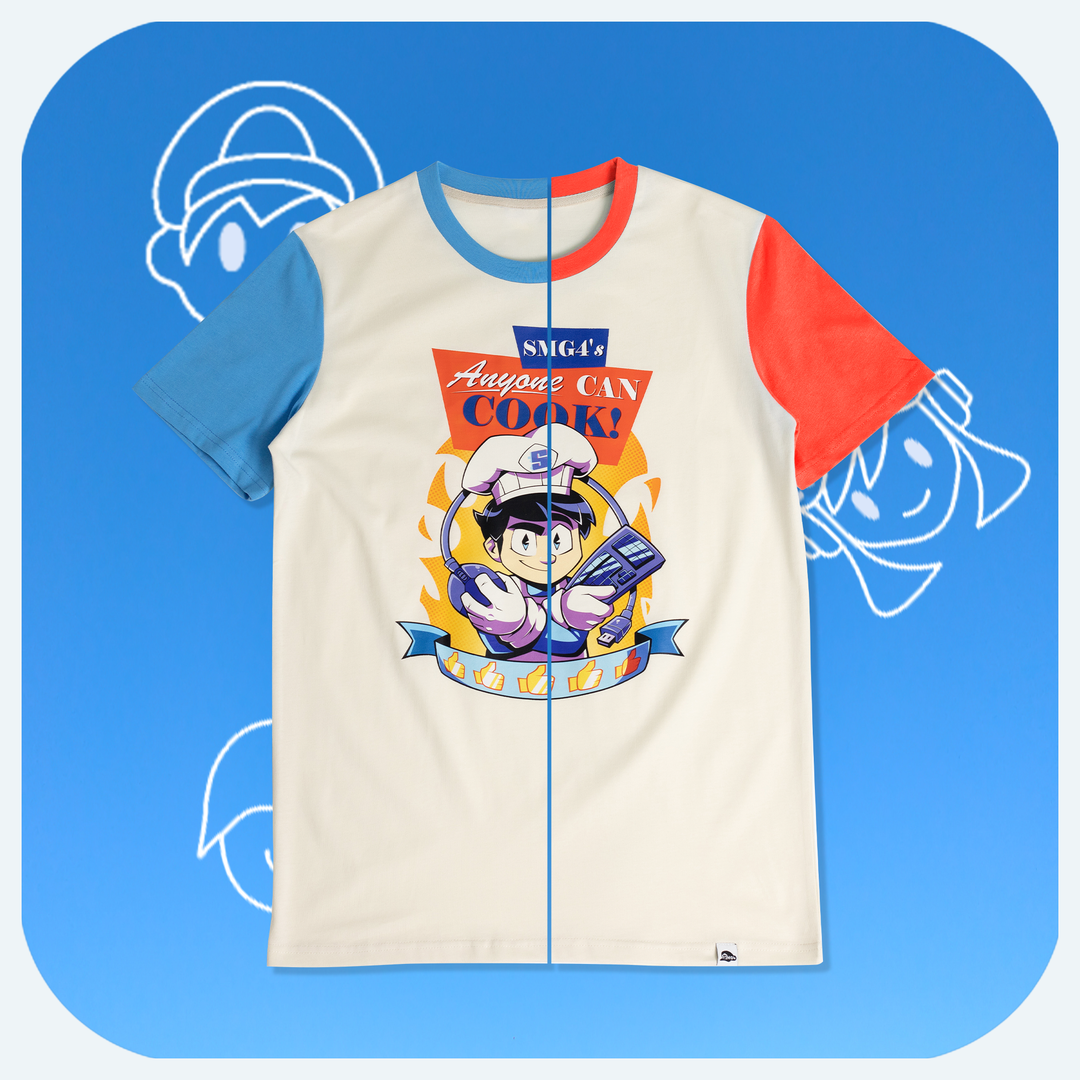 Anyone Can Cook T-shirt – SMG4 Store