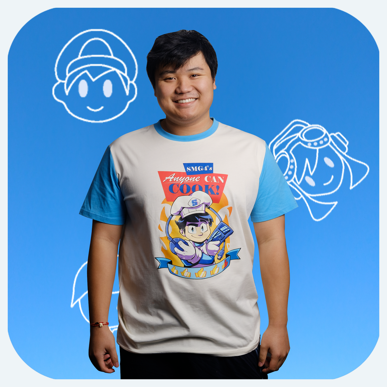 Anyone Can Cook T-shirt – SMG4 Store