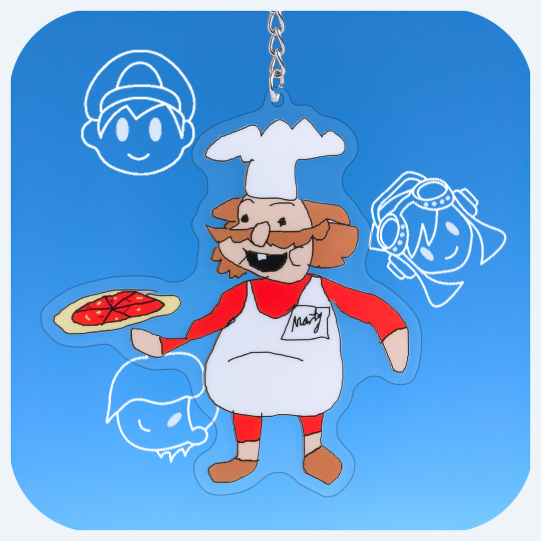 Marty Keychain – SMG4 Store