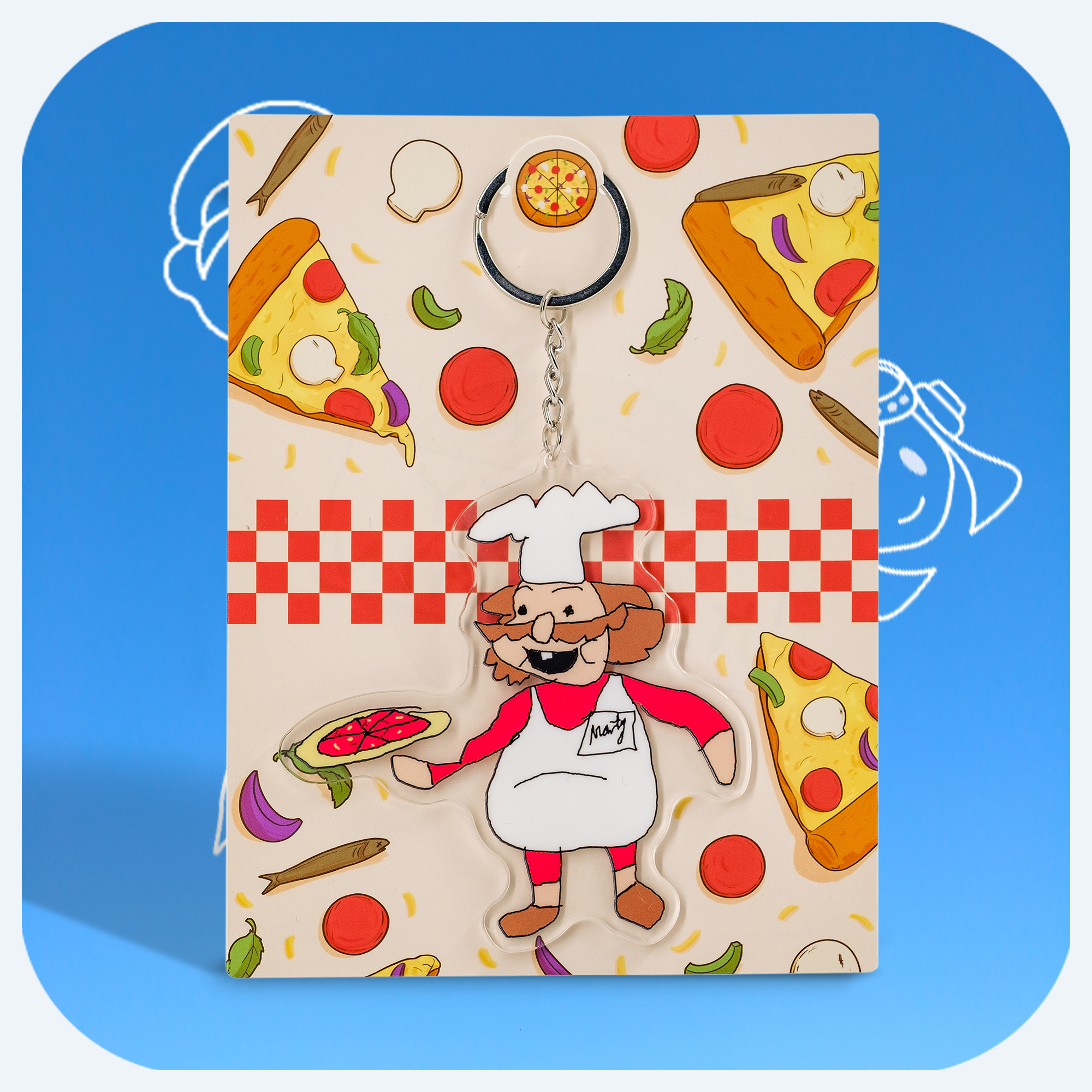 Marty Keychain – SMG4 Store