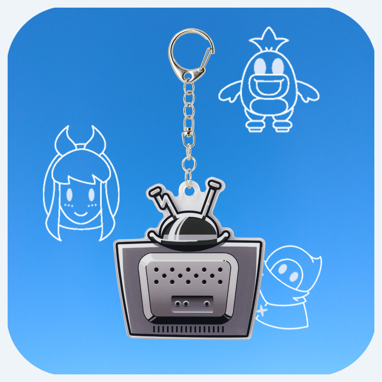 Mr. Puzzles Keychain – SMG4 Store