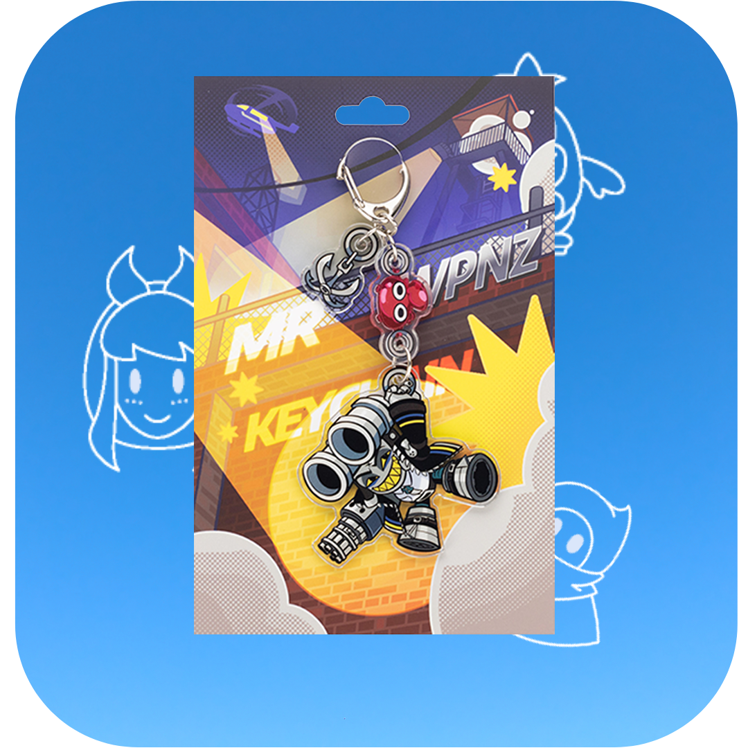 MR WPNZ & Toomp Keychain – SMG4 Store