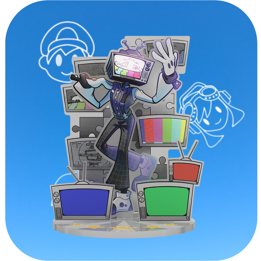 Mr Puzzles Acrylic Standee – SMG4 Store